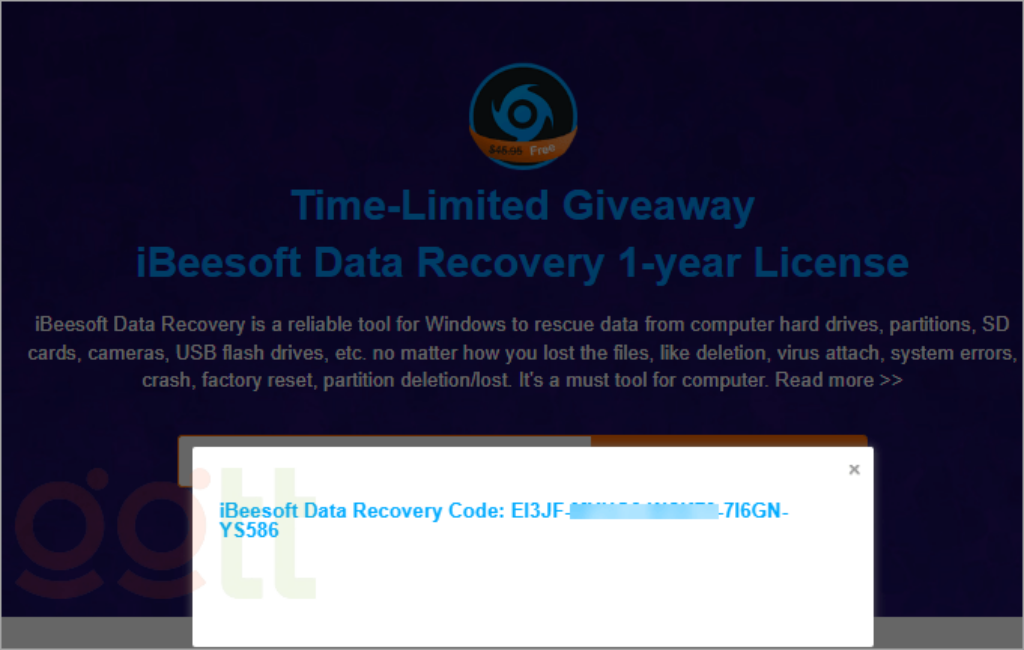 iBeesoft Data Recovery Key Bản Quyền Miễn Phí 1 Năm