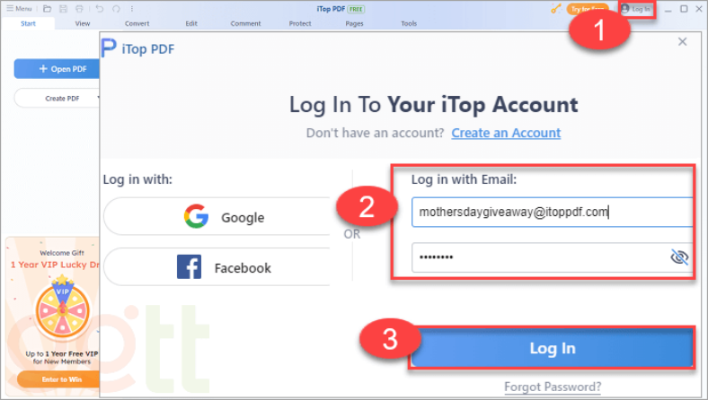 iTop PDF Pro Key Bản Quyền Miễn Phí 6 Tháng 2024